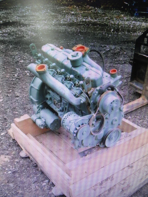HERCULES WHITE D298/MEP104A Military Diesel Engine 6 Cylinder Generator ...