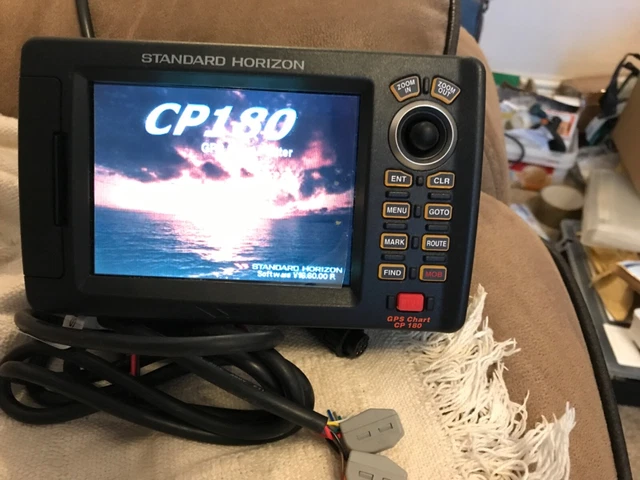 STANDARD HORIZON CP 180 Colour Chart Plotter. Pwr/Nmea Lead,Cover 0.00 ...