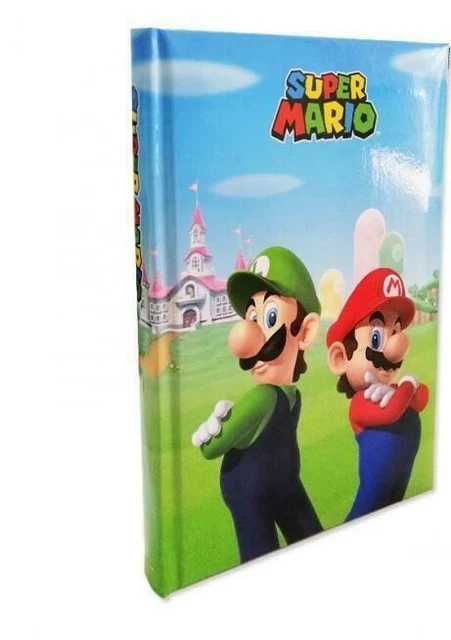 DIARIO SCUOLA NINTENDO Super Mario Bros E Luigi Agenda 10 Mesi Da ...
