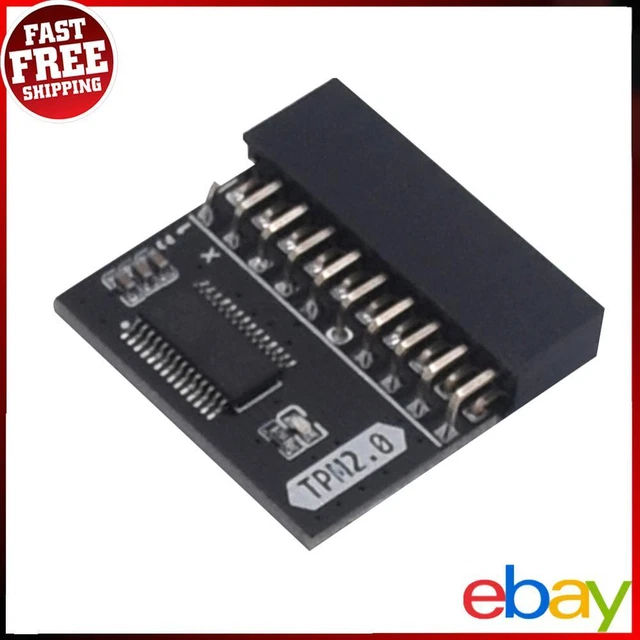 LPC 20 PIN Mainboard Card TPM2.0 Module TPM 2.0 Module Board for ...