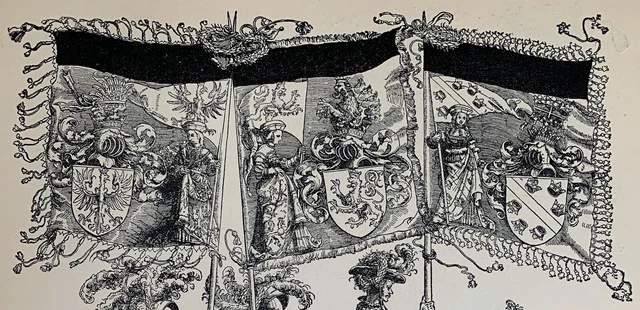 WAPPEN - ELSASS - Habsburg - Tirol - Österreich - Heraldik - Pferde ...