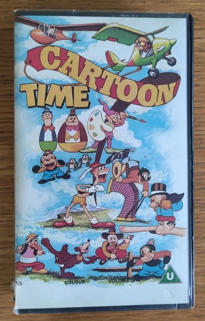 CARTOON TIME VOLUME One VHS Video Film Cert (U) - Movie Makers. Rare cartoons. £4.49 - PicClick UK