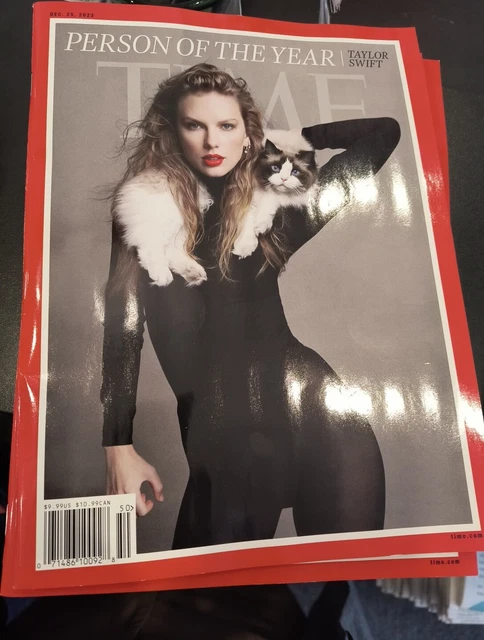 TAYLOR SWIFT TIME Magazine 2023 Person of The Year *CAT COVER* Full ...
