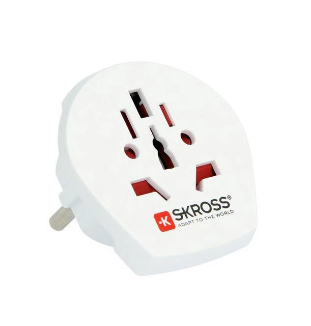 SKROSS COUNTRY TRAVEL Adapter - World to Europe - white $14.04 ...