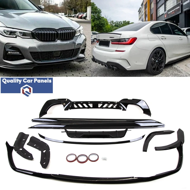 BODY KIT FRONT Lip Splitter Rear Diffuser Side Skirts BMW 3 G20 M ...