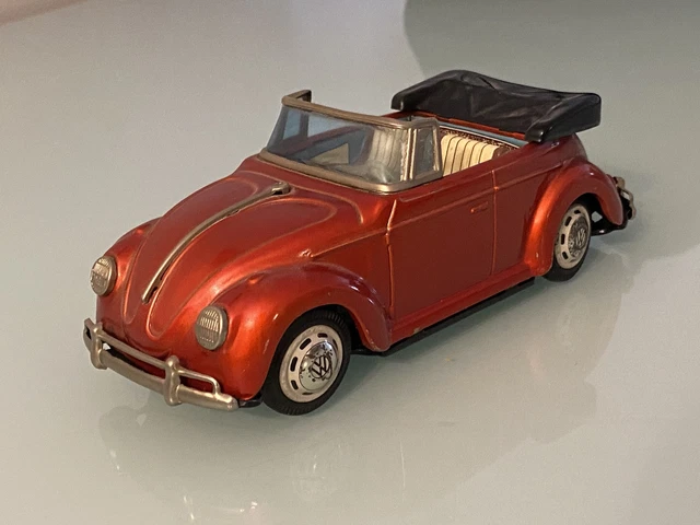 JOUET ANCIEN BANDAI Volkswagen VW Coccinelle Cox Beetle Cabriolet ...