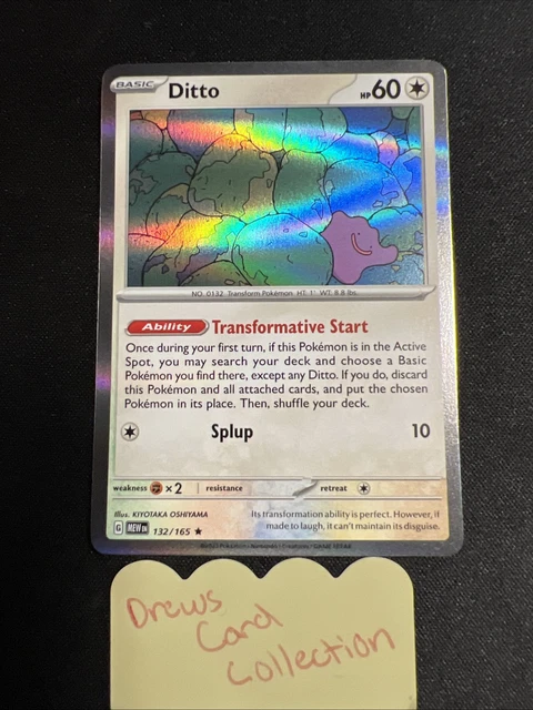 POKÉMON TCG SCARLET & Violet 151 Ditto Rare Holo Card NM 2023 £0.75 ...