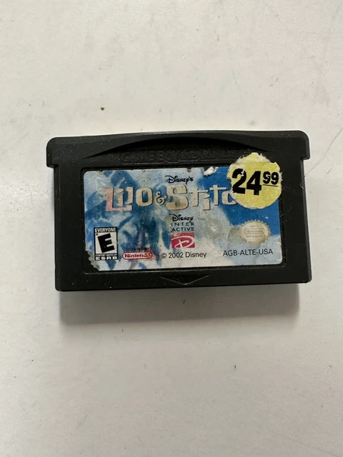 DISNEY'S LILO & Stitch (Nintendo Game Boy Advance, 2002) GBA ...