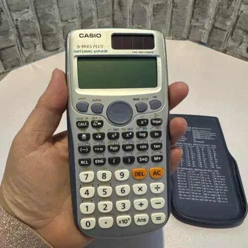 CASIO FX-991ESPLUS SCIENTIFIC Calculator - SIlver natural V.P.A.M. Two ...