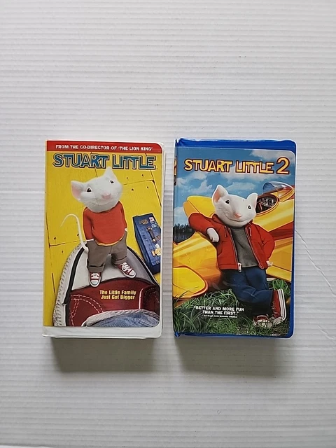 STUART LITTLE 1 and 2 (VHS Bundle, Clamshell) £4.66 - PicClick UK