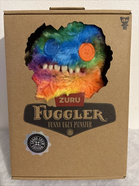FUGGLER RAINBOW CHAOS Crew Soft Toy Plush Funny Ugly Monsters ...