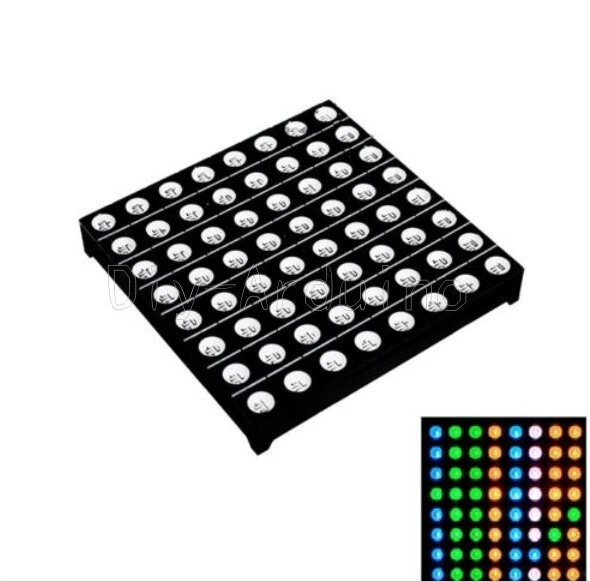 NEW 8X8 5MM RGB LED Matrix Module 3 Colors for Arduino Rainbowduino Board £3.50 - PicClick UK