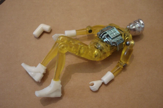 VINTAGE MICRONAUTS MEGO Time Traveller Original Airfix 1976 Yellow ...
