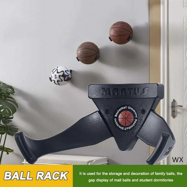 RUGBY STORAGE DISPLAY Stand Holder for Basketball Soccer Volleyball ...