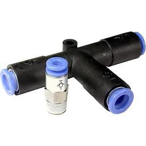 SMC PNEUMATIC BULKHEAD Tube-To-Tube Adapter Straight, Connection A 12Mm ...