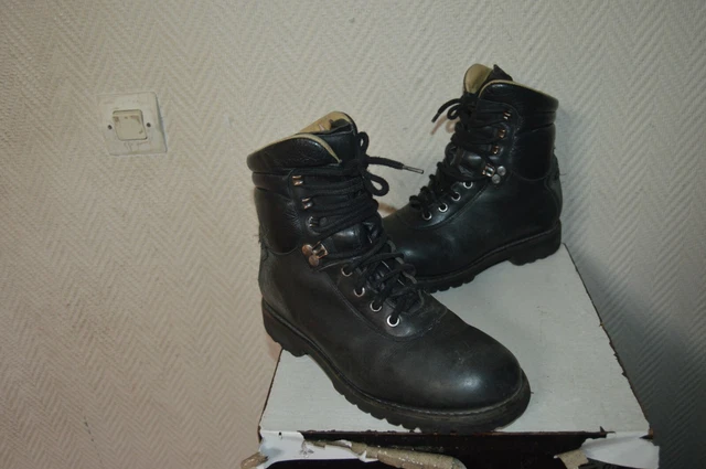 CHAUSSURE BOOTS RANGERS Marbot Neuvic Armee Francaise Taille 38 Botte ...