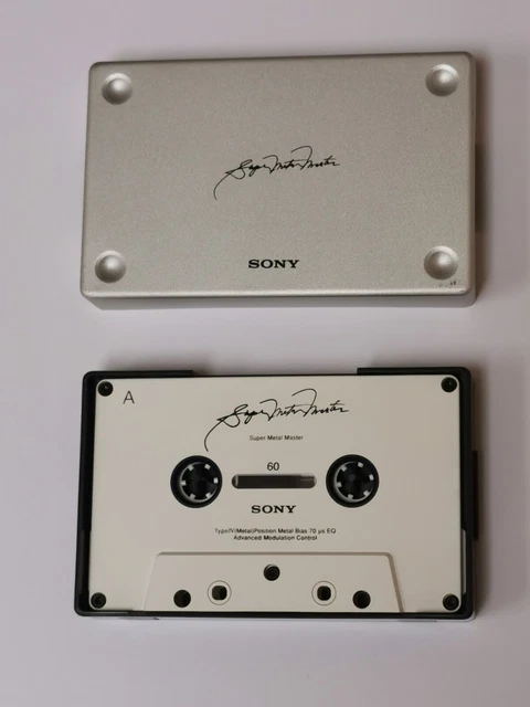 SONY SUPER METAL Master C 60 Cassette Type IV Metal £109.95 - PicClick UK