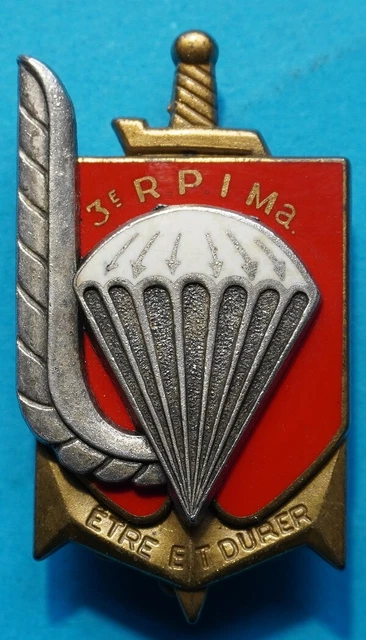 INSIGNE DU 3° Régiment Parachutiste d’Infanterie de Marine EUR 10,00 - PicClick FR