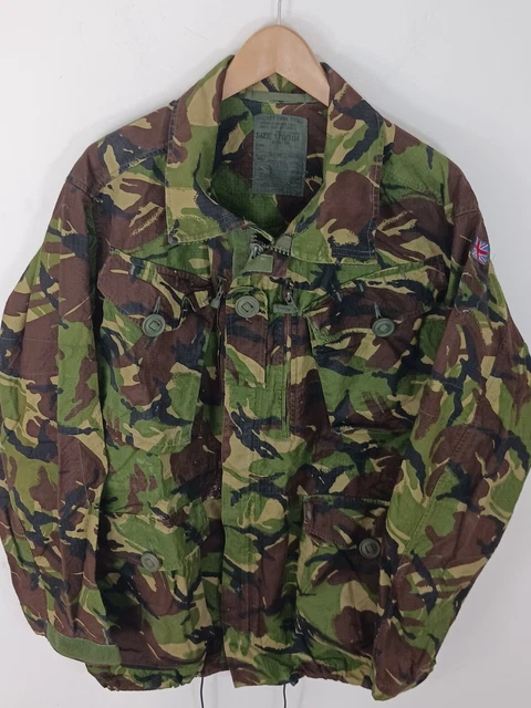 BRITISH ARMY COMBAT FIELD Jacket DPM Woodland Genuine Issue Size 170/ ...