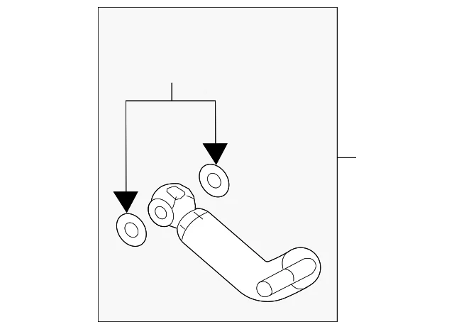 GENUINE GM TURBOCHARGER Coolant Feed Pipe 28290067 $124.41 - PicClick CA