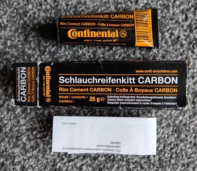 CONTINENTAL TUBULAR RIM Cement /Glue for Carbon Rims Bike Cycle - 25g £ ...
