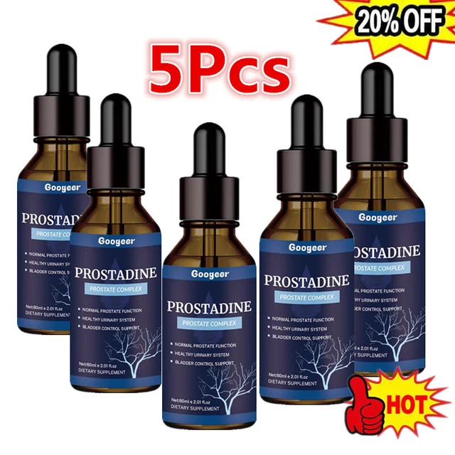 5 PACK - Prostadine Drops for Prostate Health, Bladder Urinating ...