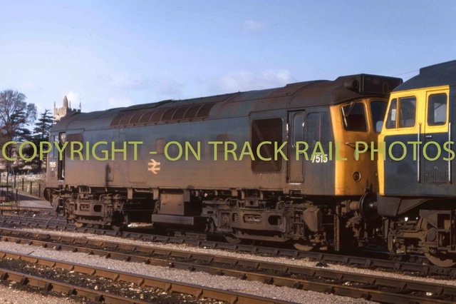 UK RAILWAY PHOTOGRAPH Of Class 25 D7515. Rm25-482 £1.70 - PicClick UK