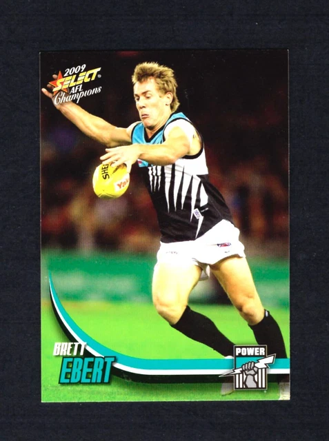 AFL SELECT 2009 Port Adelaide Brett Ebert football card #130 EUR 3,55 ...