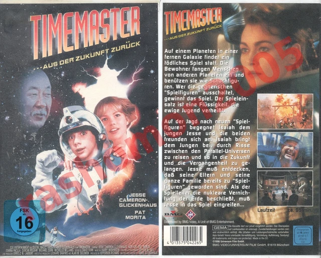 VHS TIMEMASTER (1995) Pat Morita Joanna Pacula Michael Dorn NUR AUF VIDEO UFA £51.86 - PicClick UK