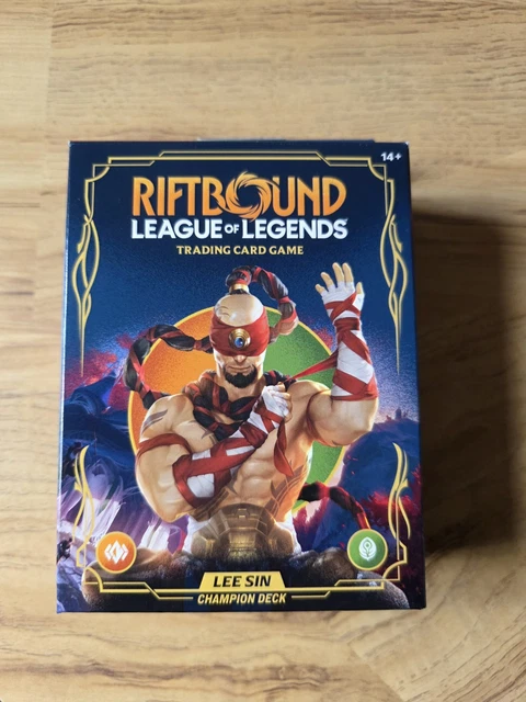 RIFTBOUND - LEAGUE of Legends TCG: Champion Deck - Lee Sin. Brand New ...
