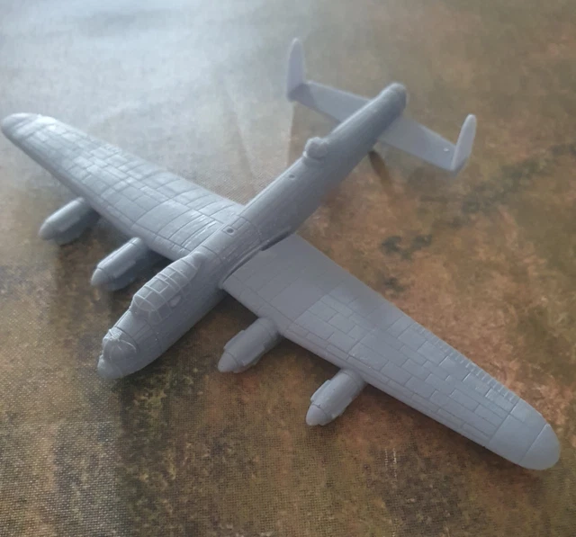 AVRO LANCASTER WW2 Bomber 1/200 scale 3d resin Printed Aircraft Roc ...