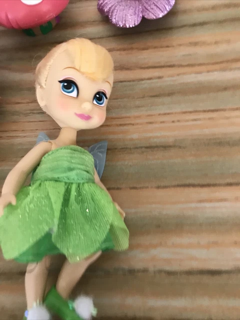 DISNEY ANIMATORS COLLECTION Tinkerbell rapunzel moana Mini Doll Set ...