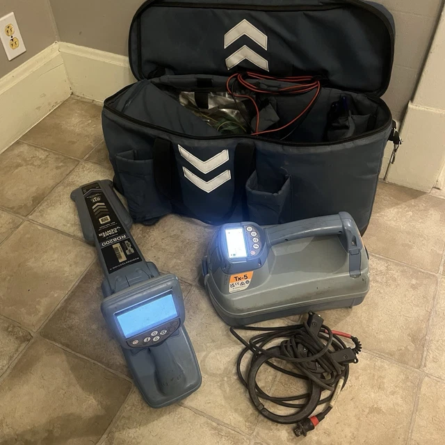 RADIODETECTION RD8200 G SPX Cable & Pipe Locator GPS TX-5 TX5 RD8100 ...