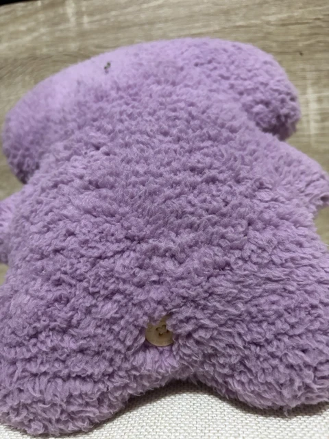 FUGGLER GAPTOOTH MAGOO Purple Plush Soft Toy Funny Ugly Monster Spin ...