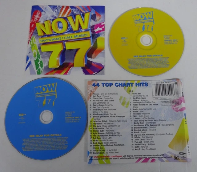 NOW THATS WHAT I Call Music 77 - Cd Album - No Case £3.00 - PicClick UK