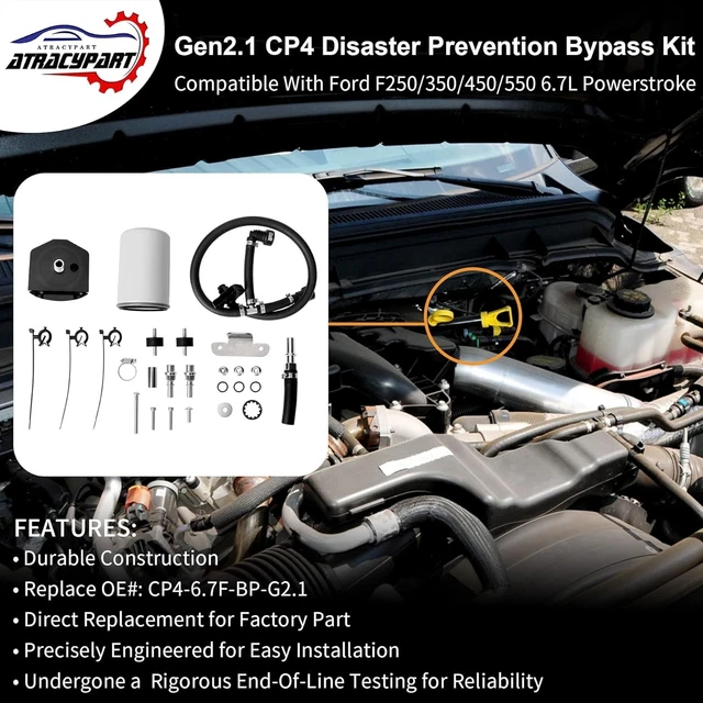 DIESEL GEN2.1 CP4 Disaster Prevention Bypass Kit with Installation ...