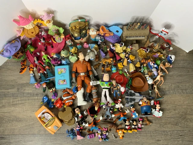 DISNEY VINTAGE CURRENT Huge Bulk Set PVC Action Figure Dolls Playset ...