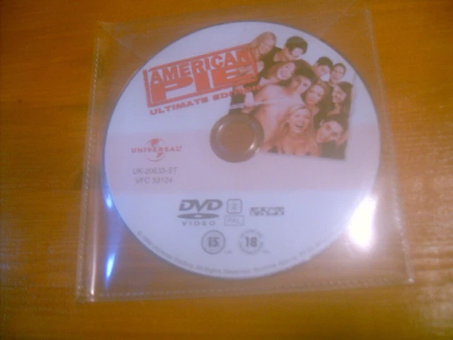 AMERICAN PIE-ULTIMATE EDITION DVD-WIDESCREEN-JASON BIGGS-disc only-1ST ...