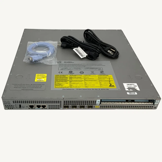 CISCO ASR1001 SERIES Aggregation Services Router DUAL PSU NO RACK ...