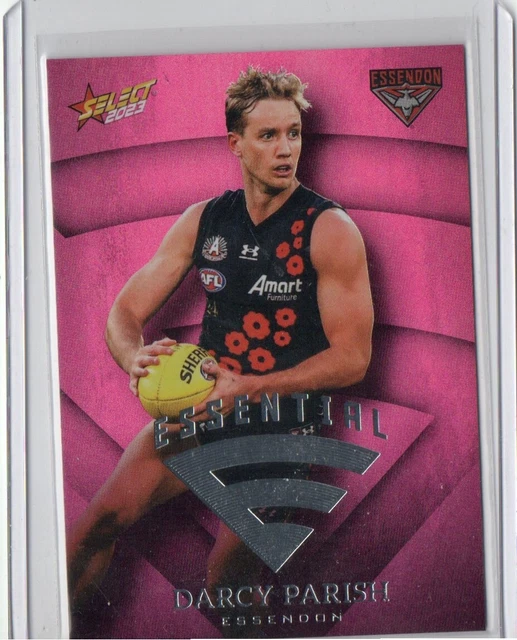 2023 AFL FOOTY Stars - Kmart Exclusive Pink Essential - Darcy Parish ...