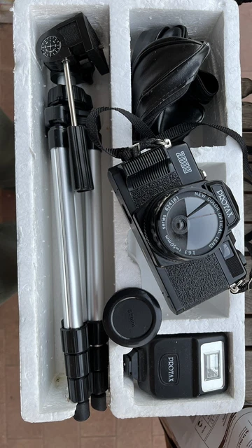 PROTAX 2000 CAMERA Macchina fotografica vintage anni 80 retrò EUR 25,00 ...