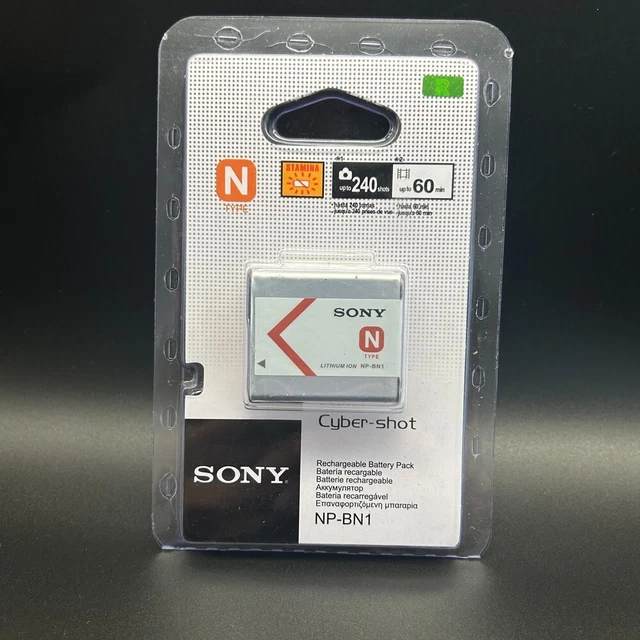 OEM SONY NP-BN1 Lithium-Ion N Type Rechargeable Battery 600mAh Cyber ...