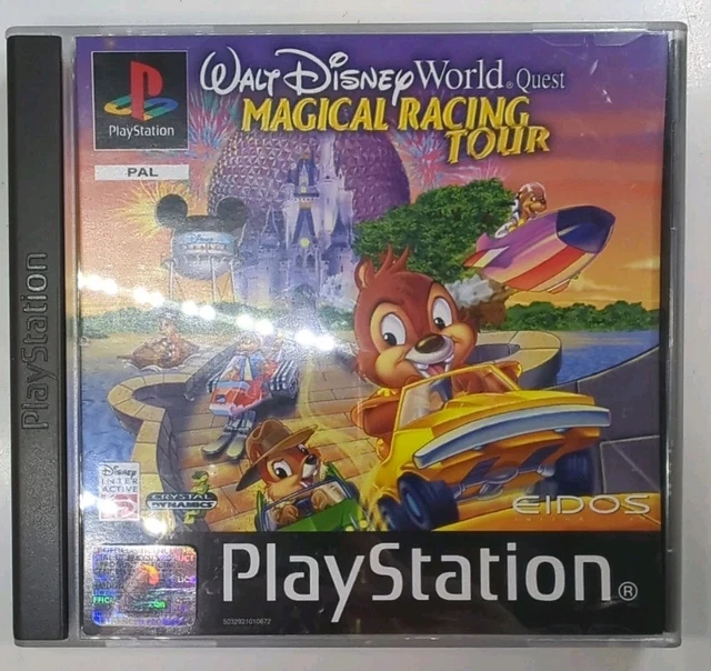PLAYSTATION 1 PS1 - Walt Disney World Quest Magical Racing Tour - PAL ...