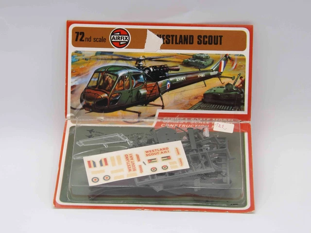 AIRFIX 01042-7 WESTLAND Scout Modell Hubschauber Bausatz 1:72 in OVP ...