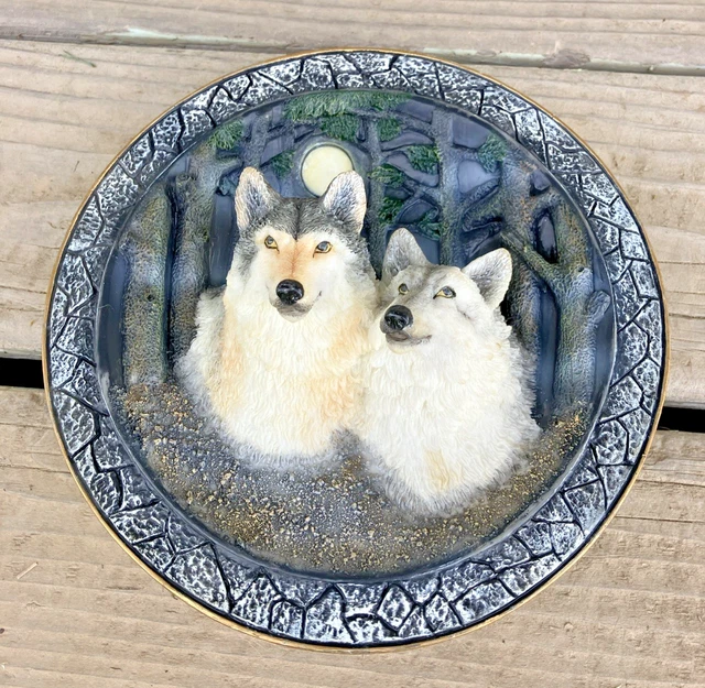 Collector Plates, Wolves, Wild Animals, Animals, Collectibles - PicClick
