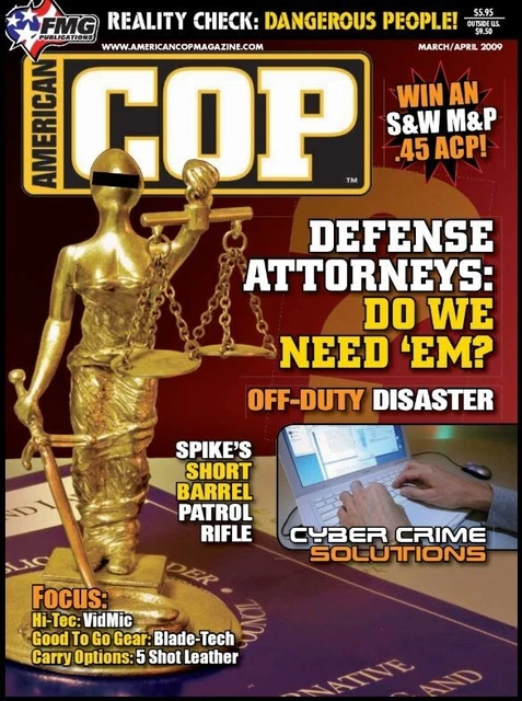 AMERICAN COP MAGAZINE 61 Unique Issue Collection On USB Thumb Drive £14 ...
