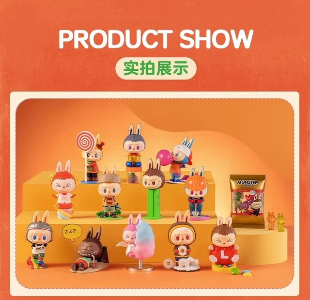 POPMART LABUBU THE Monsters Candy Series Blind Box(confirmed)Figure Toy ...
