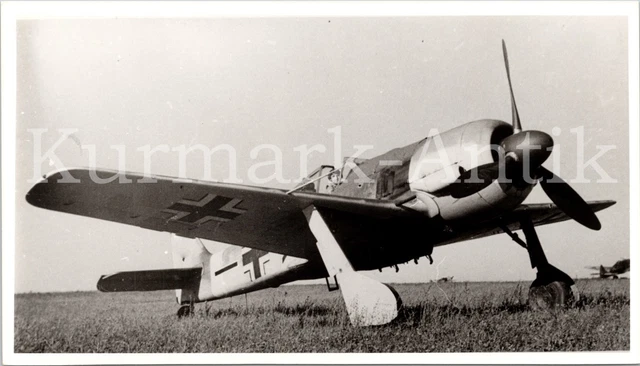 A571 FOTO WEHRMACHT Archiv Repro Luftwaffe Flugzeug Fw190 Pilot ...