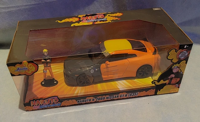 JADA: NARUTO SHIPPUDEN - 2009 NISSAN GT-R. (R35). 1:24 with Figure ...