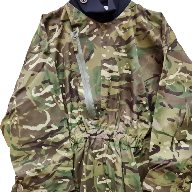 NEW GENUINE BRITISH Army Issue MTP Multicam Gore-Tex Over Smock Poncho ...